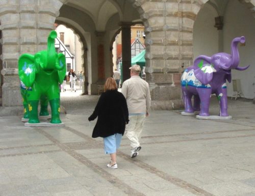 Life size fiberglass large elephant statue | 3DFORM